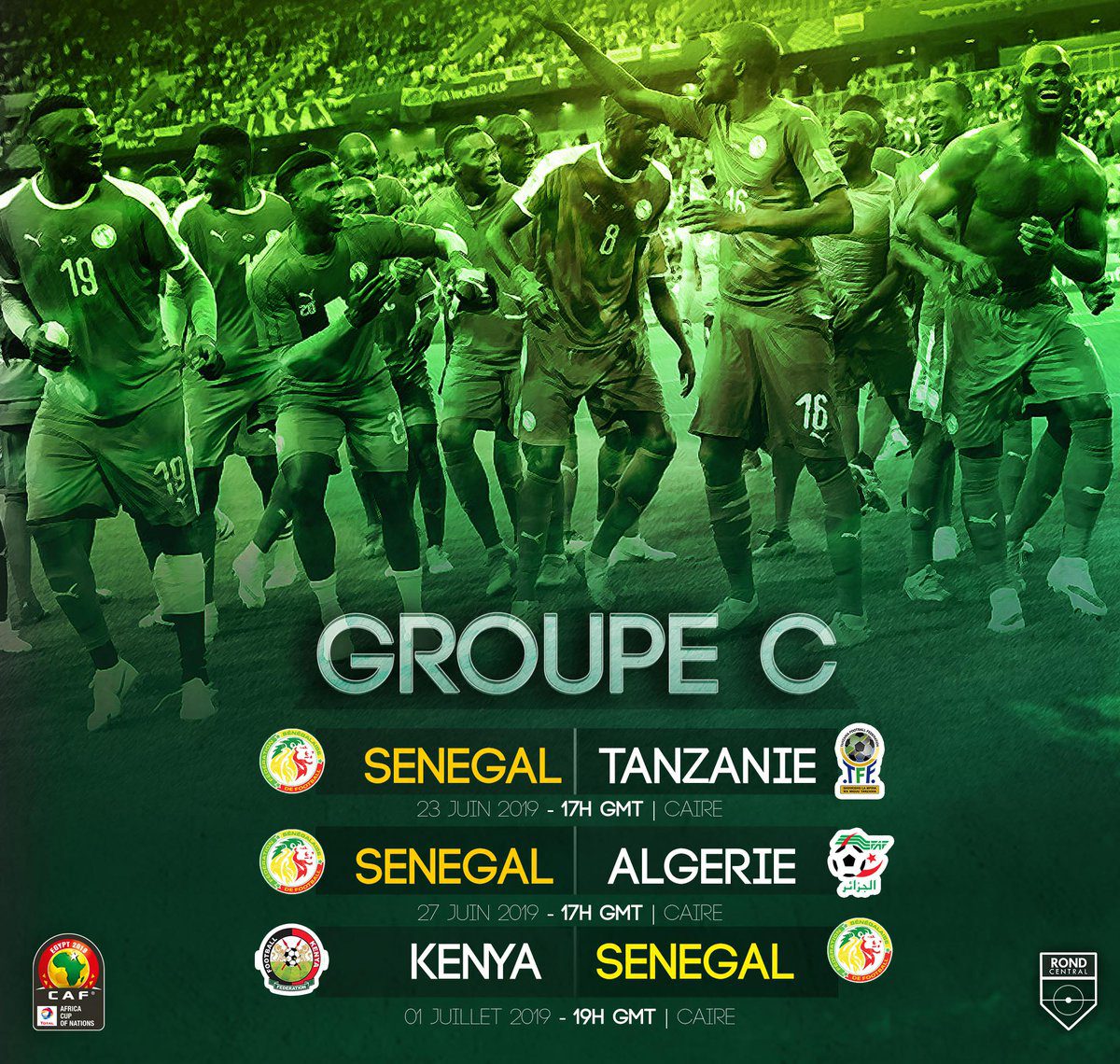 CAN 2019 : Le calendrier complet et les horaires de la phase de groupes ...